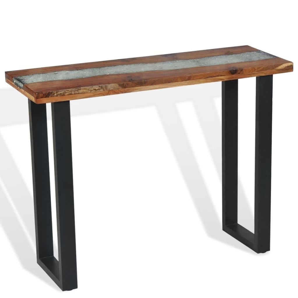 Table console Teck 100 x 35 x 75 cm | Leroy Merlin