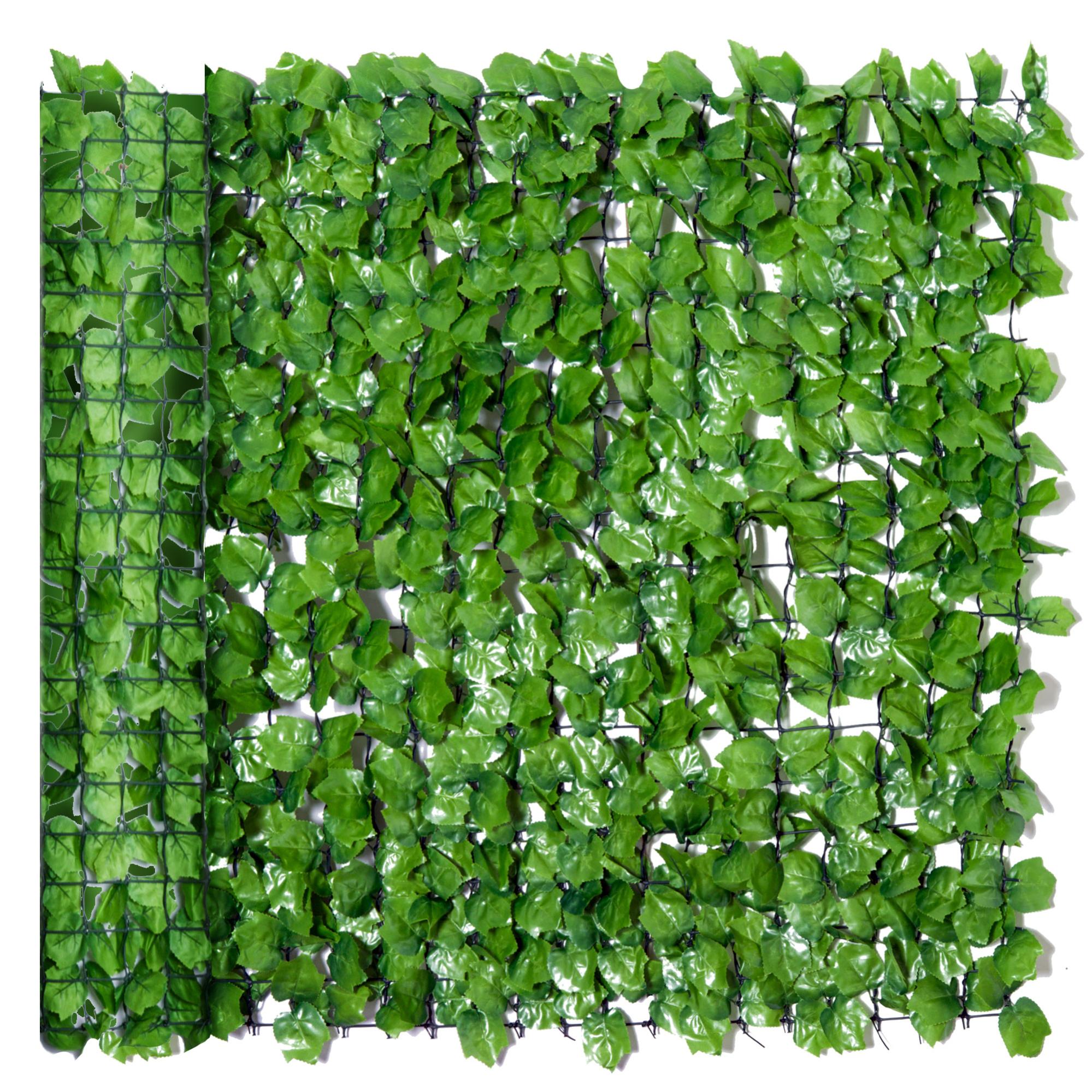 Seto artificial en rollo Outsunny verde claro 300x100cm | Leroy Merlin