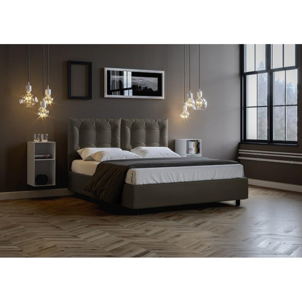 Letto matrimoniale annalisa con contenitore o senza rivestitoin ...