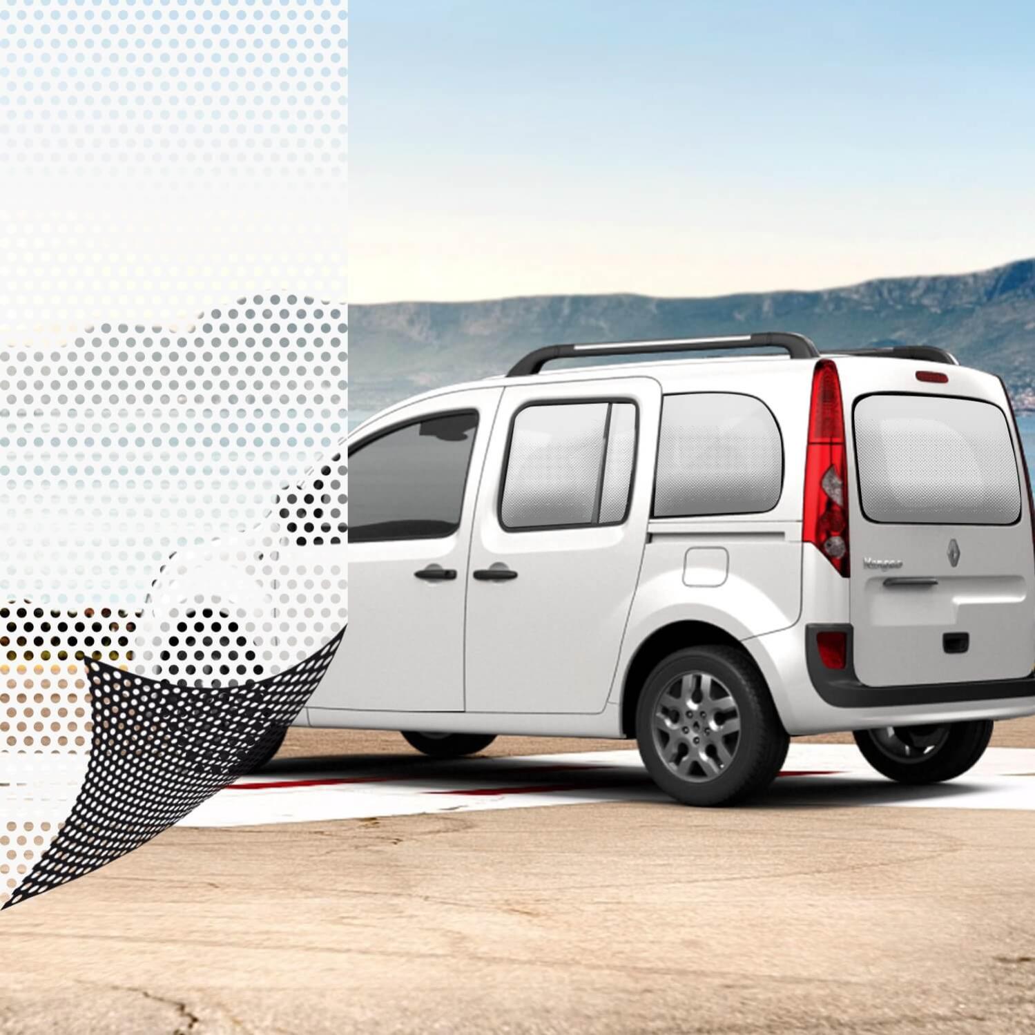 DIMEXACT Pare-Soleil Adhésif pour Voiture, Film de Protection Solaire ...