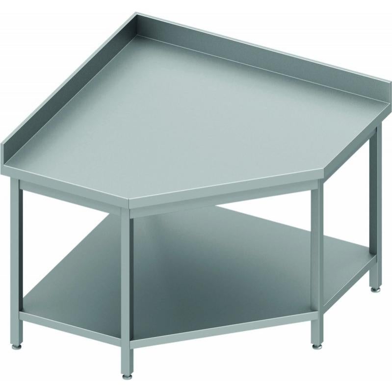 Table d'Angle Inox - Avec Dosseret - Gamme 700 - Stalgast | Leroy Merlin
