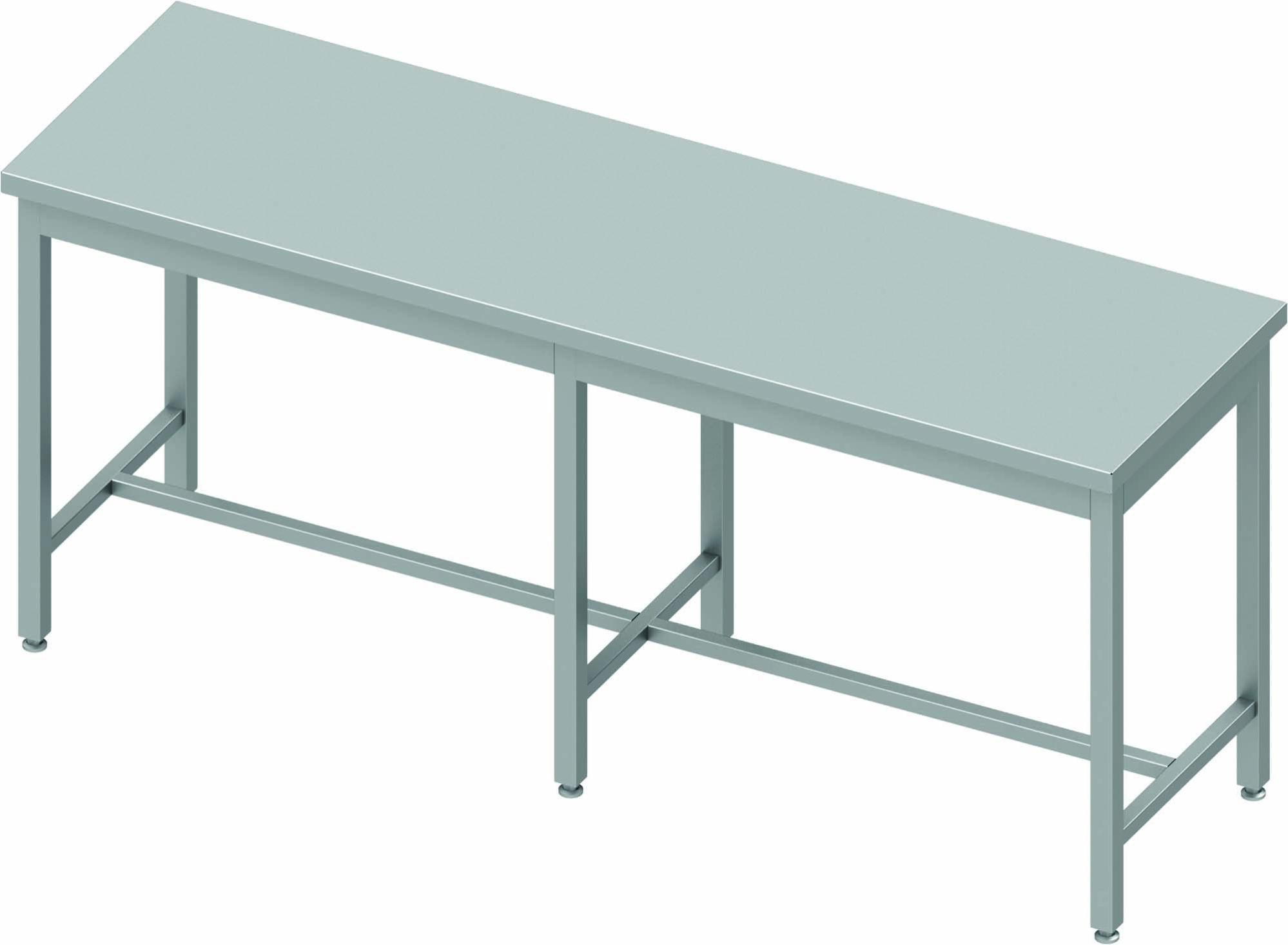 Table Inox Professionnelle Centrale - Profondeur 800 - Stalgast | Leroy ...