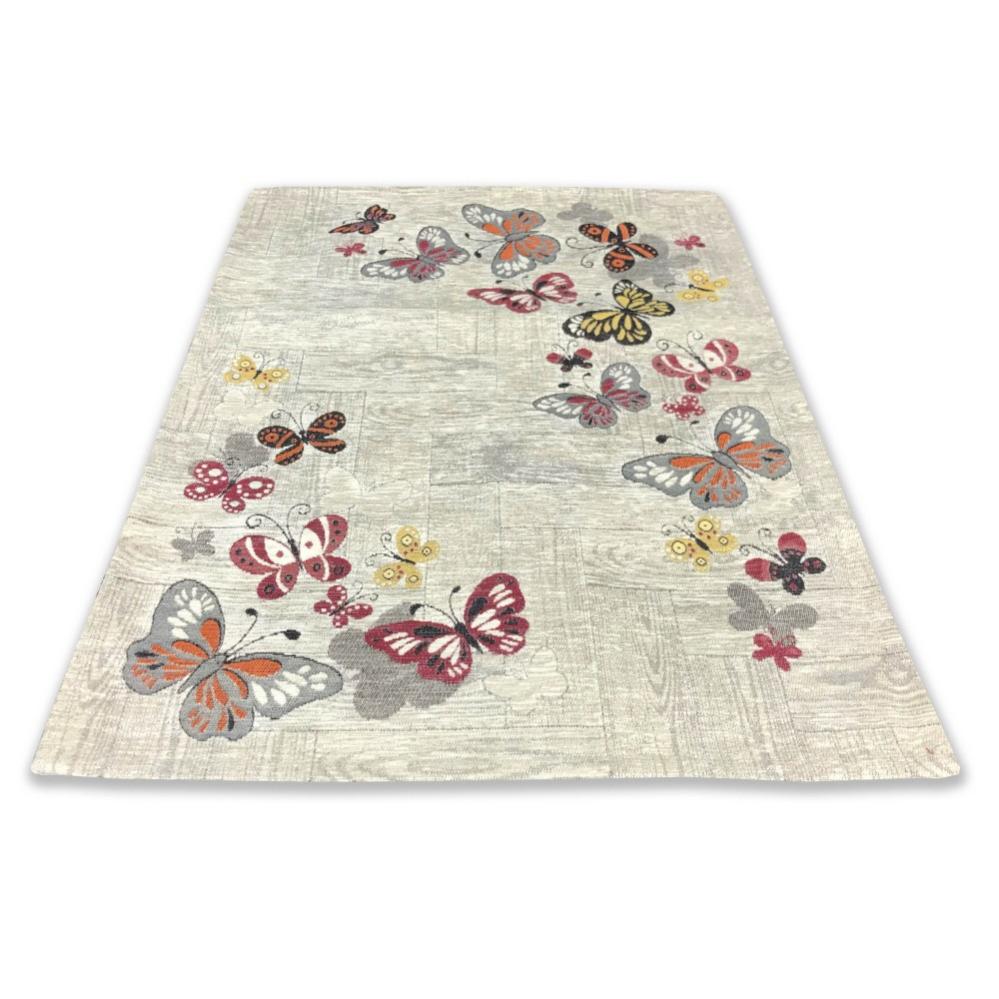 ANTIDÉRAPANT TAPIS PAPILLONS ROUGE Cm. 55x80 | Leroy Merlin