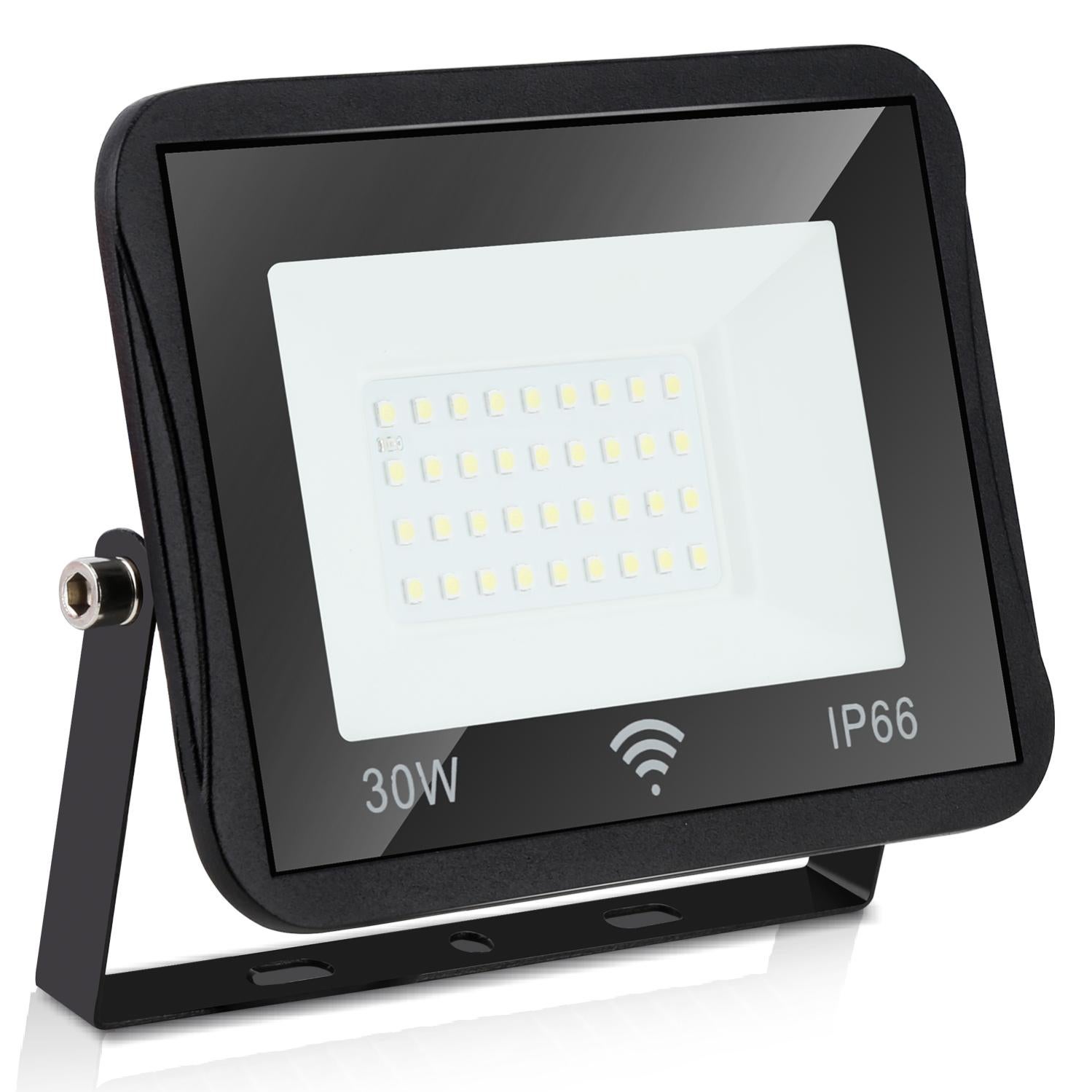 Proyector LED al aire libre con movimiento Dertor 2550LM LED 3000K IP66 ...