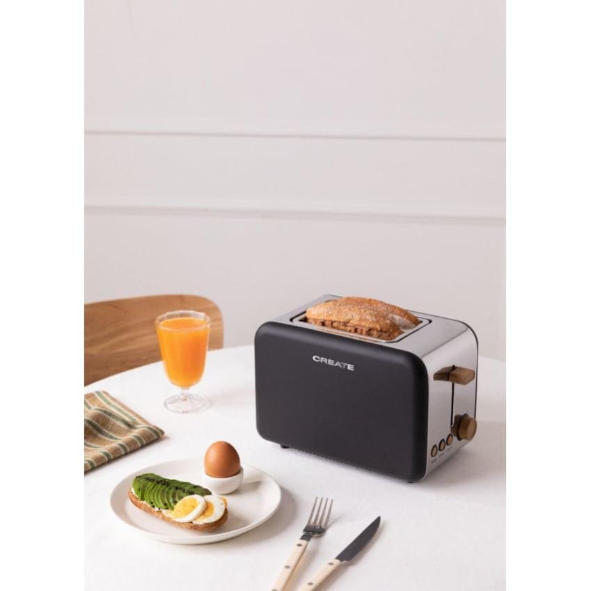 CREATE - TOAST RETRO - Tostadora para rebanadas anchas | Leroy Merlin
