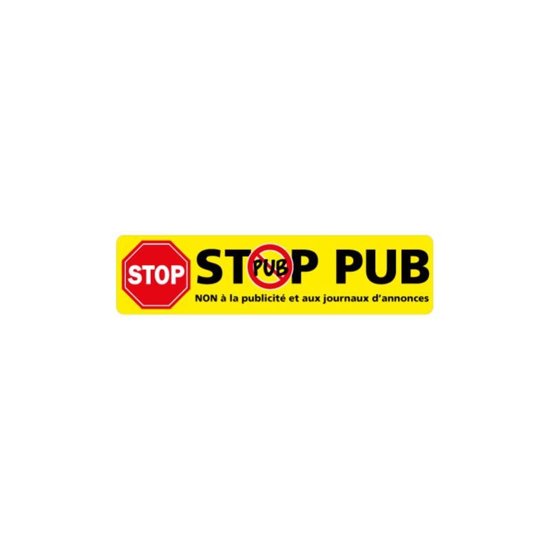 ADHESIF STOP PUB | Leroy Merlin