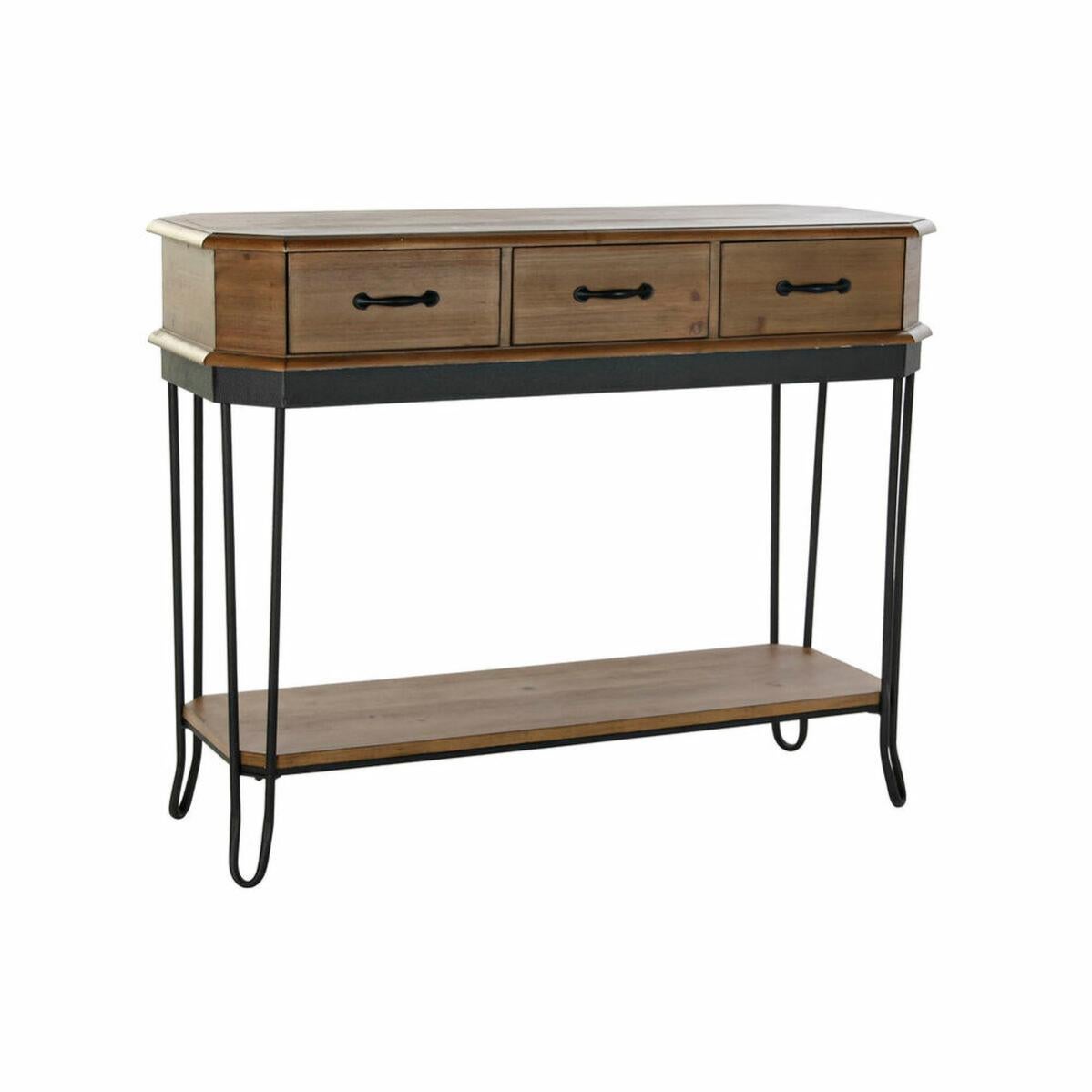 Ingresso DKD Home Decor ‎S3022574 Naturale Metallo Legno (108.5 x 40 x ...