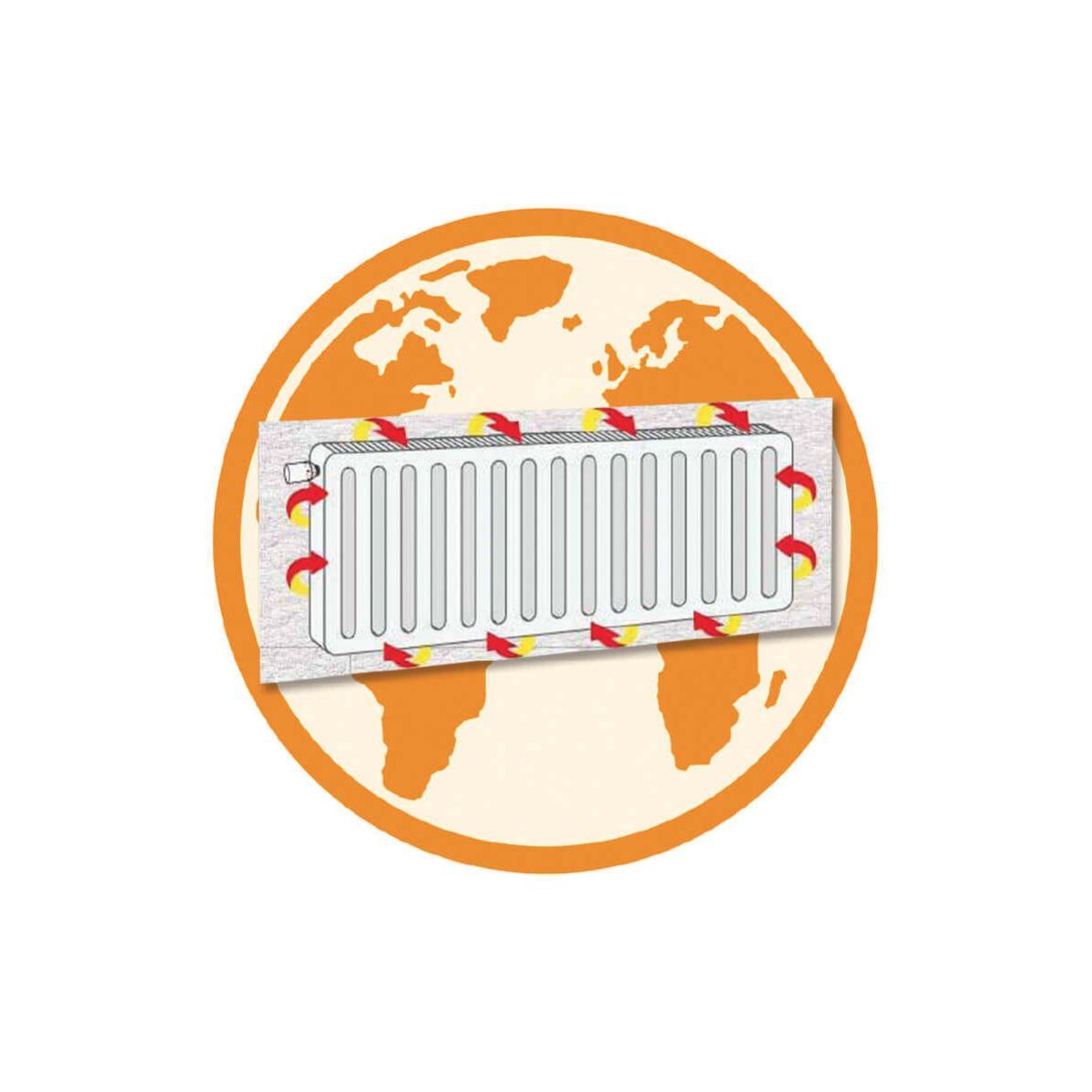 Panneau réflecteur isolant pour radiateur | Leroy Merlin