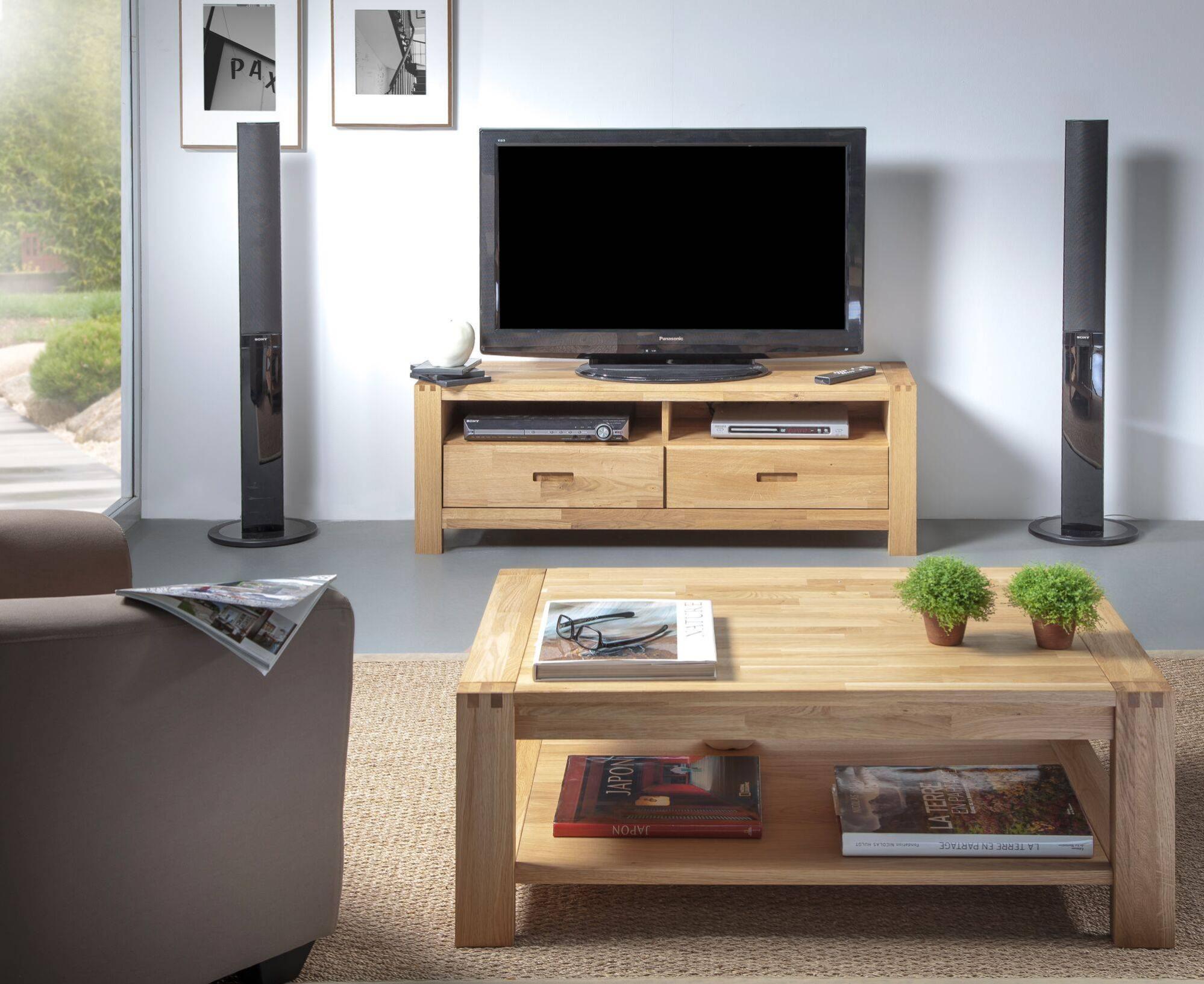 Ensemble table basse et meuble TV Luminescence-- | Leroy Merlin