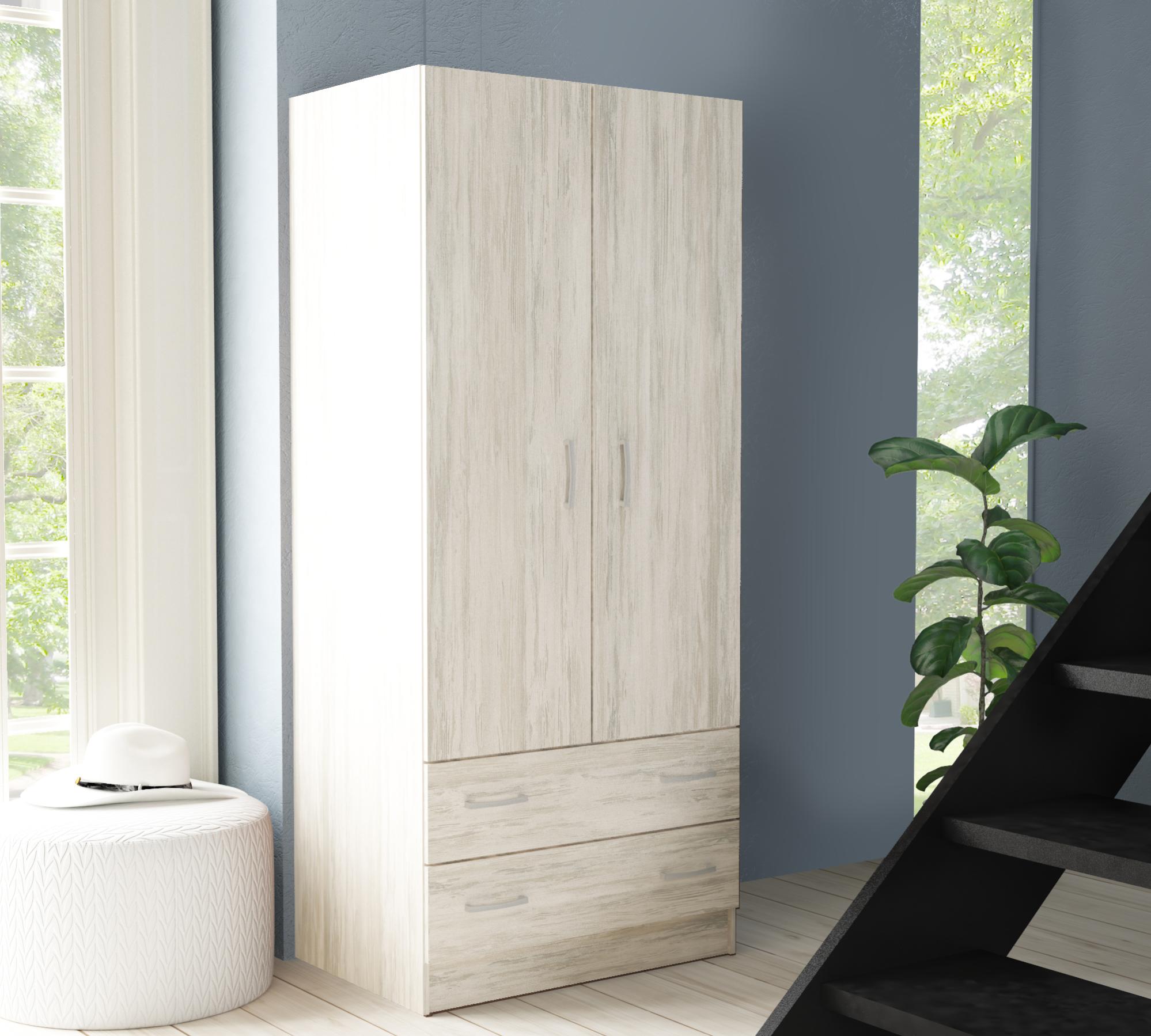 Kit armadio 2a+2c 80x50x190 h bianco ven.k083 | Leroy Merlin