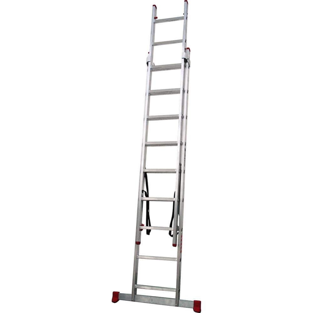 Escalera aluminio extensible doble - 14 peldaños 4x4 | Leroy Merlin