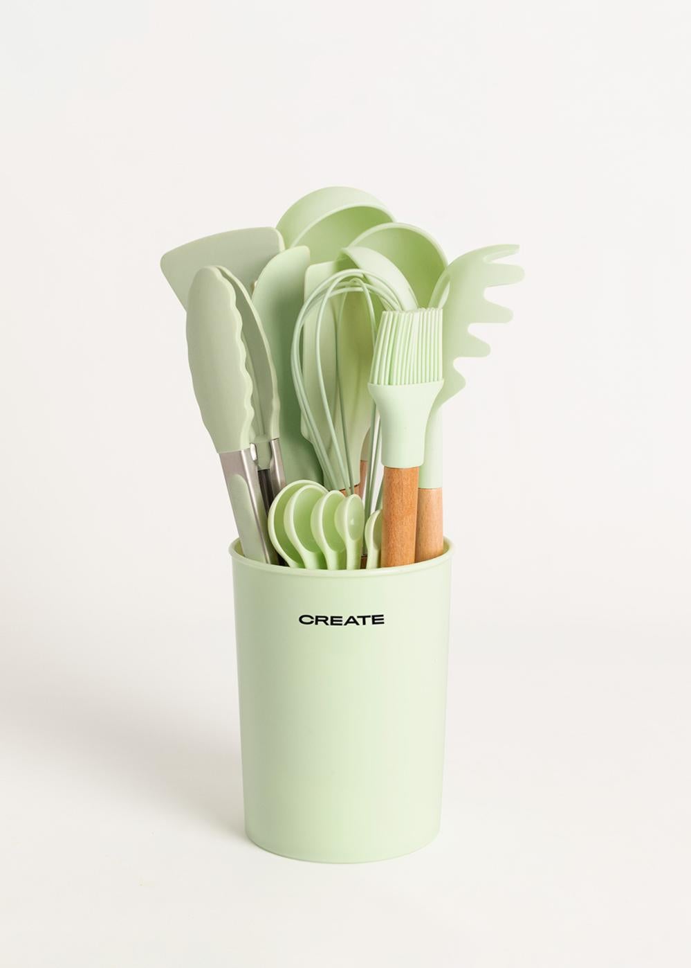 CREATE - UTENSILS STUDIO - Utensilios de cocina de silicona y madera ...