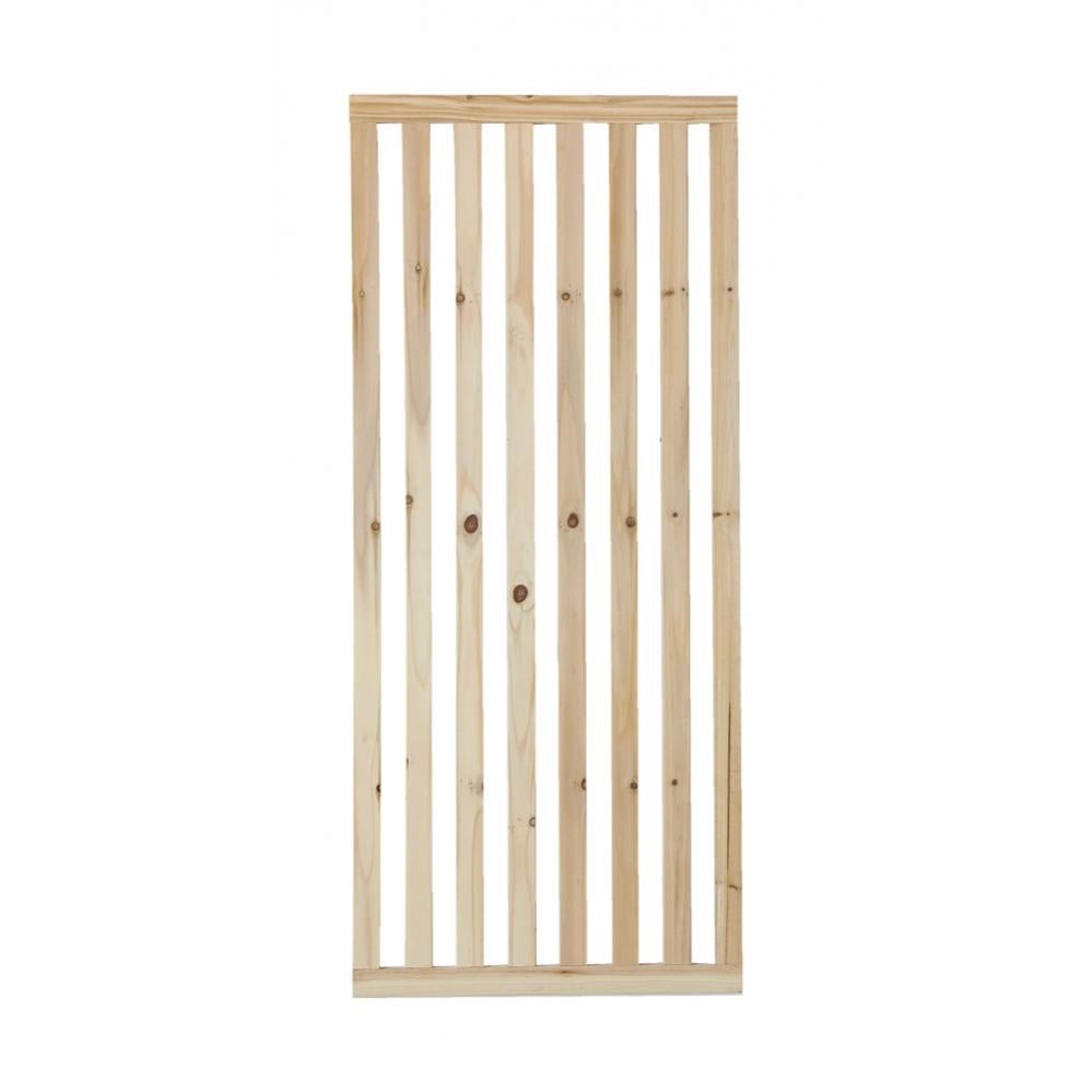 Panneau en latte de pin Hauteur 140cm Aubry Gaspard | Leroy Merlin