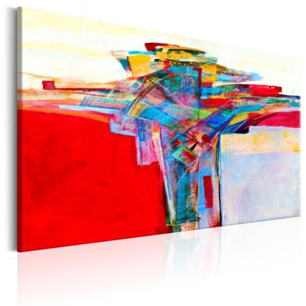Tableau Colourful Border : Taille - 60 x 40 cm | Leroy Merlin