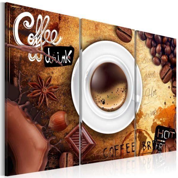 Tableau Nature morte Cup of coffee : Taille - 120 x 80 cm | Leroy Merlin