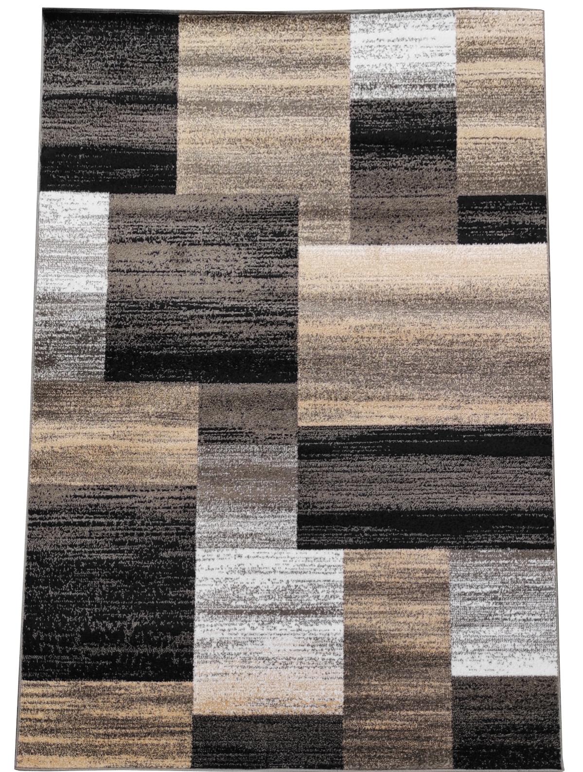 Tapis Salon| 132X185CM| Composition 100% Polypropylène| 11MM D ...