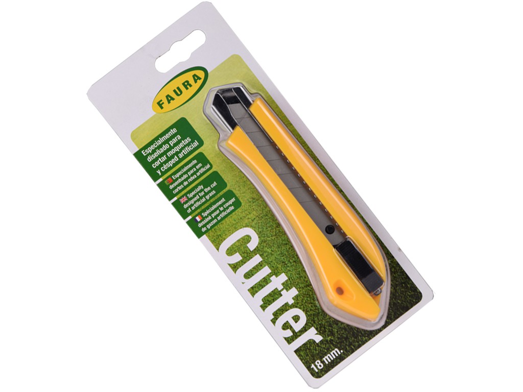 Cutter de 18 mm color amarillo | Leroy Merlin
