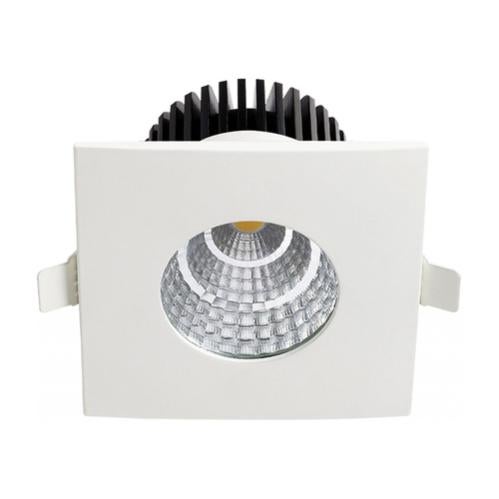 Spot LED étanche IP65 6W carré | Leroy Merlin