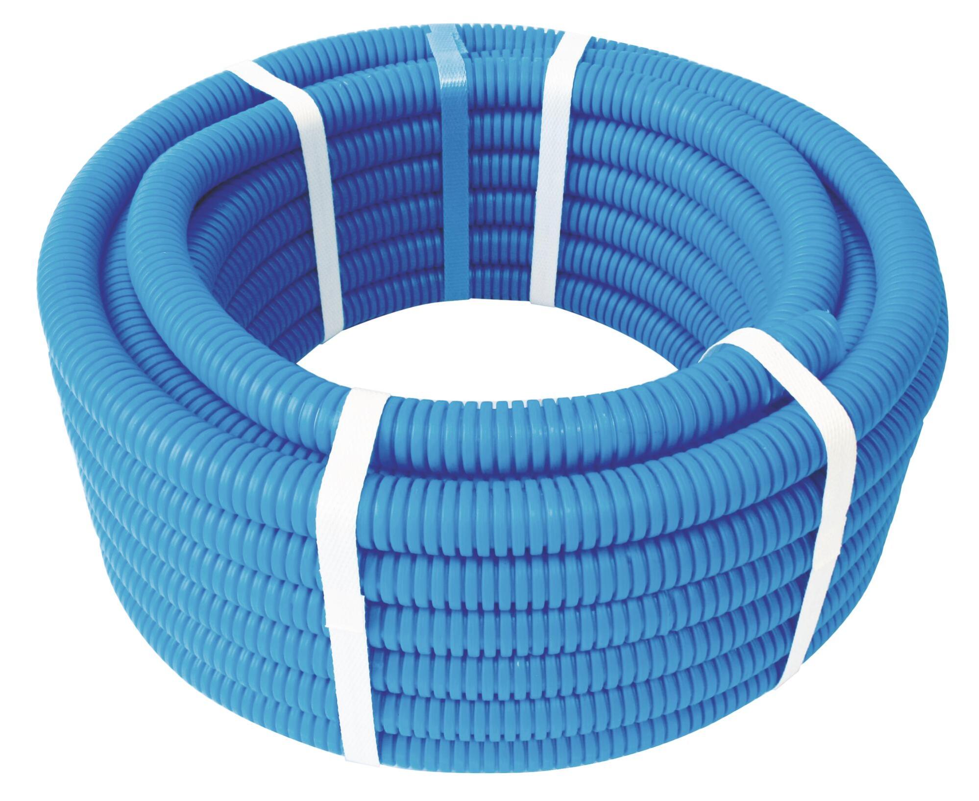 Somatherm 1113 – 20 tubo prégaine azul 16 x 20 – 50 m, gris | Leroy Merlin