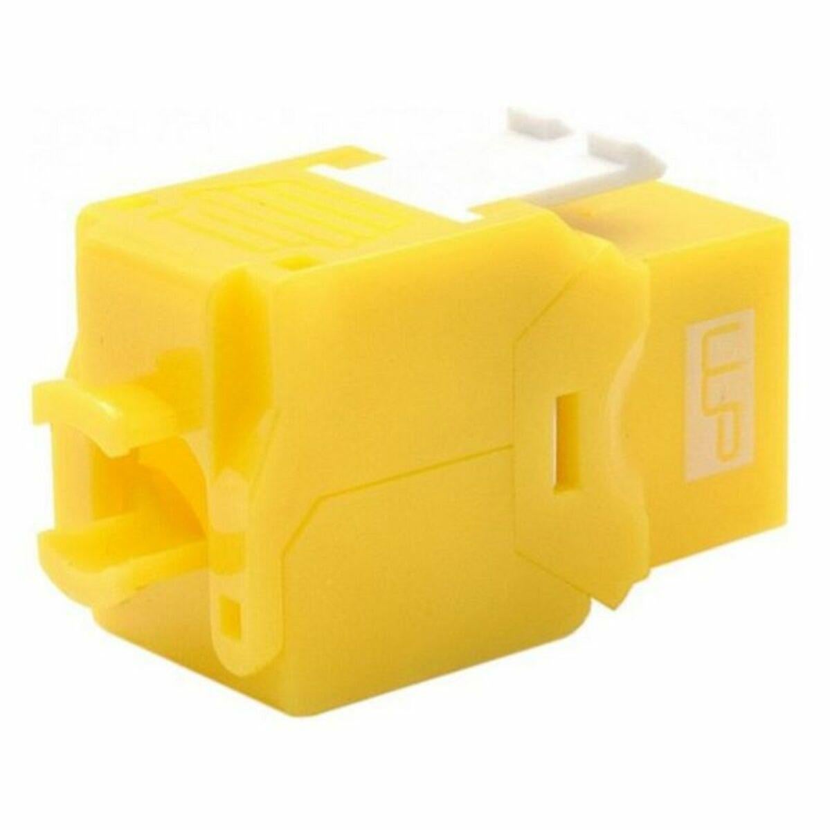 Conector RJ45 Categoría 6 UTP WP Amarillo | Leroy Merlin