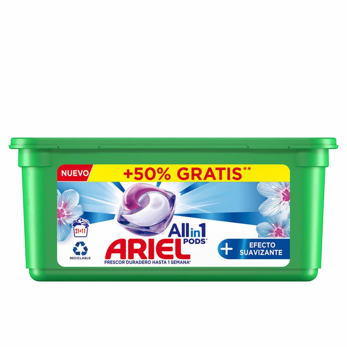 Capsule Ariel Detersivo Tutto in uno Addolcitore Fragranza Intensa (32 ...