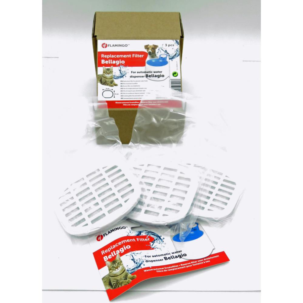 Flamingo -3 Filtres de remplacement pour fontaine BELLAGIO 2 Litres ...