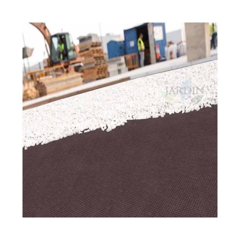 Malla Geotextil marrón 1,2 x 10 m, 100 gr/m2 polipropileno | Leroy Merlin