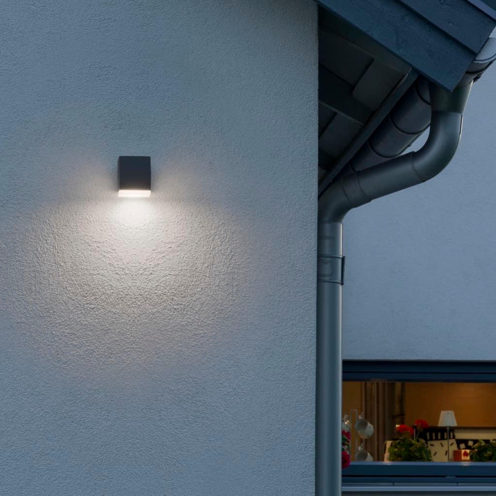 KONSTSMIDE Lampada da Parete a LED Monza 1x6 W Grigio Scuro | Leroy Merlin