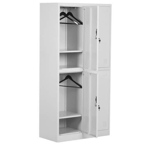 Armadietto metallico ufficio spogliatoio, armadio sporco pulito in ...