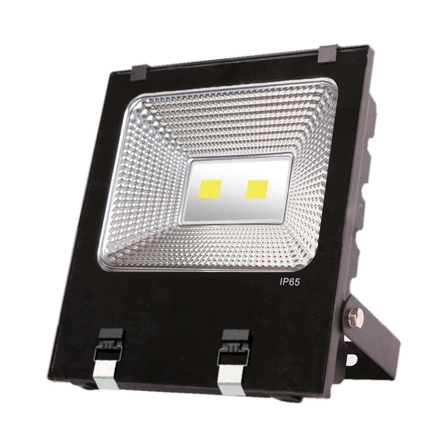 Eilen Spot LED 100W pour l'extérieur IP65 Chrome 4000K | Leroy Merlin