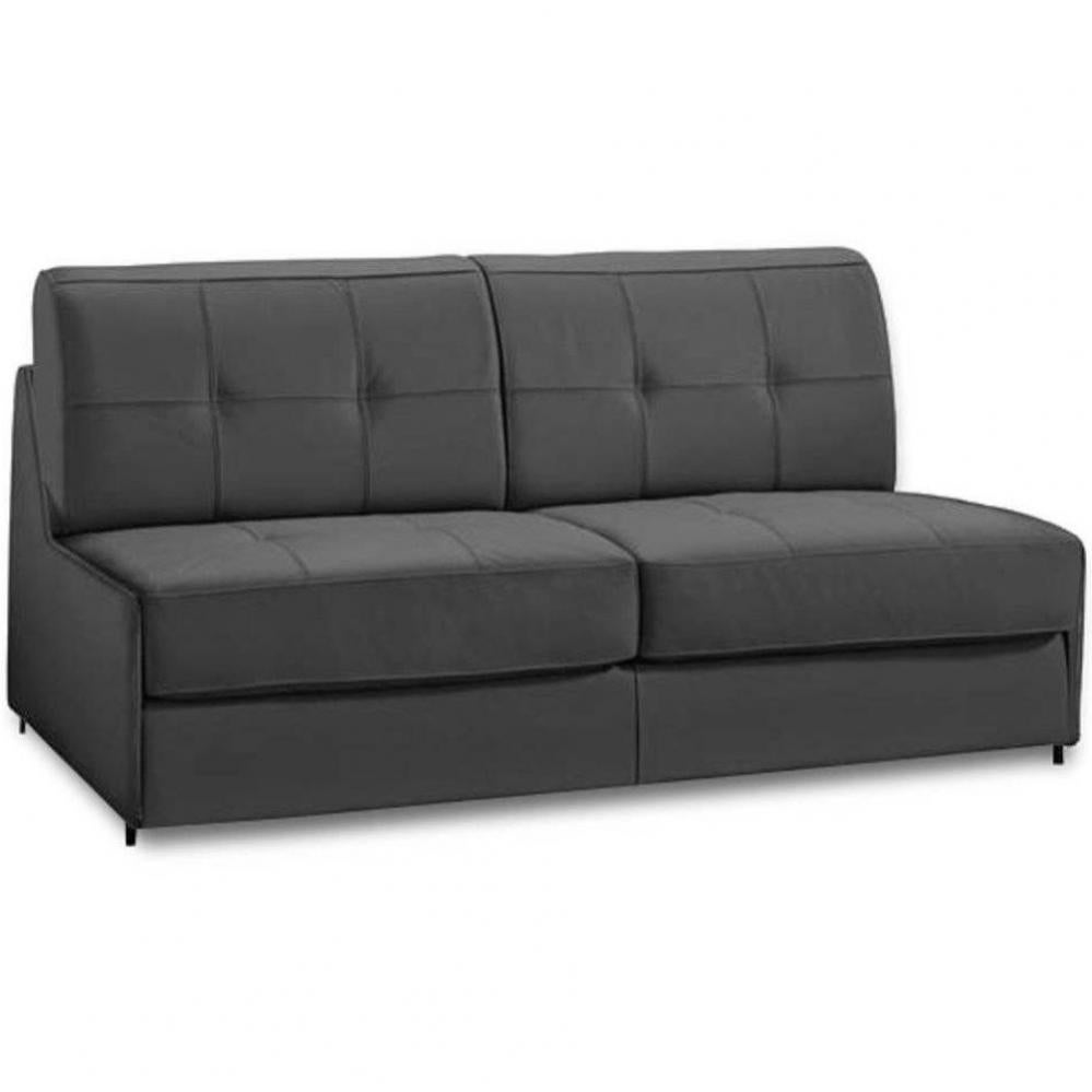 Canapé lit compact INTENSO convertible EXPRESS 140cm sommier lattes ...