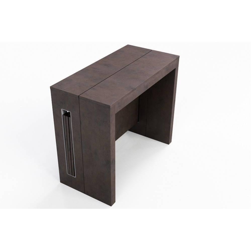 Table console extensible 8 couverts TOPAZ 90 cm vintage avec allonges ...