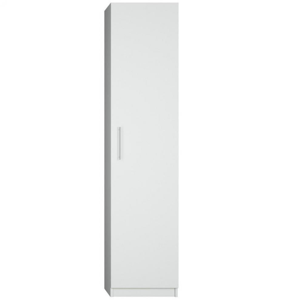 Armoire de rangement 1 porte blanc mat largeur 50 x 50 cm profondeur ...