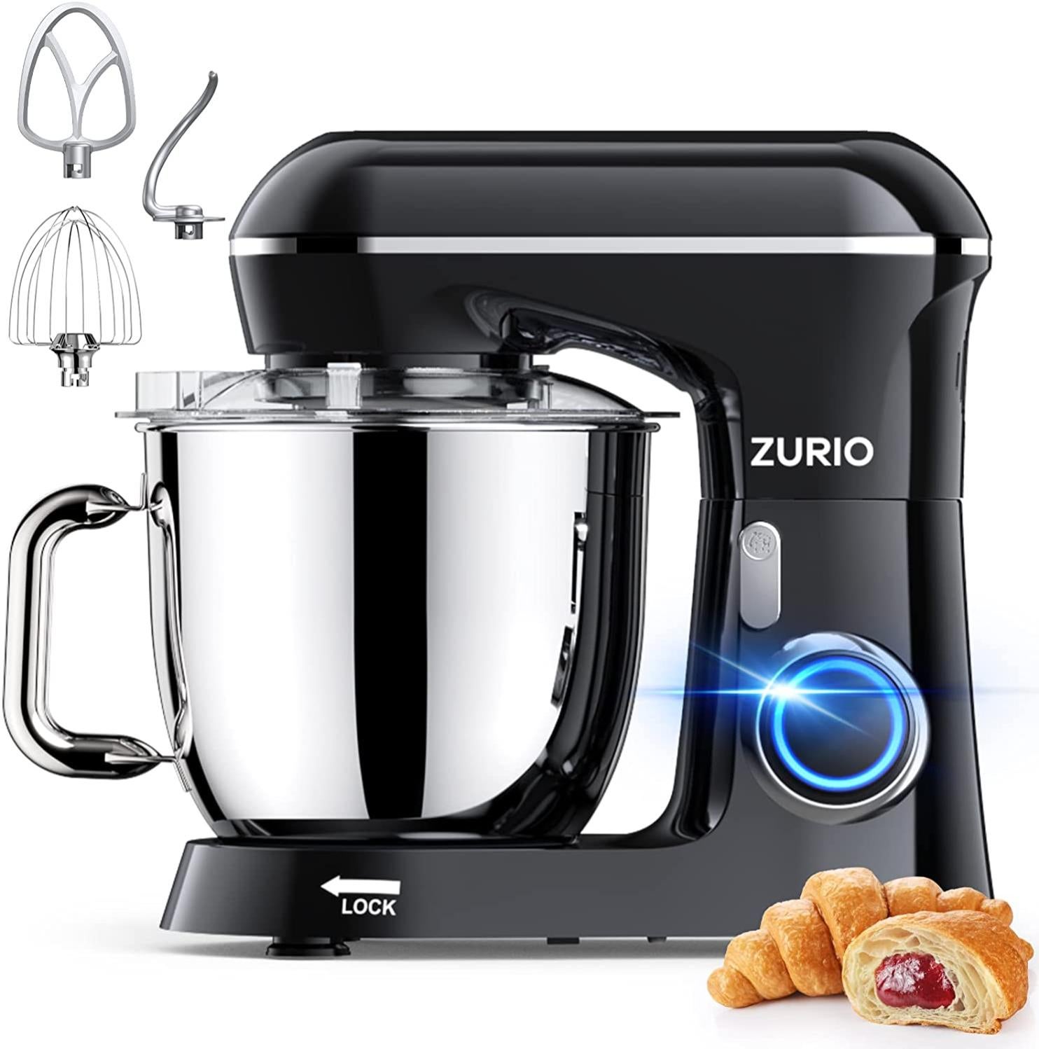 Robot pâtissier Zurio-SM1531N 4.5 L Noir | Leroy Merlin