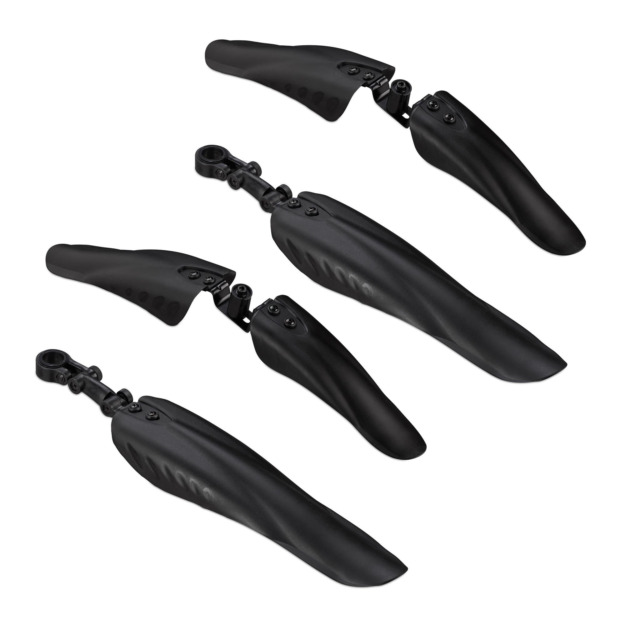 2x Set di Parafango per Bici, Para Fango Anteriori e Posteriori ...