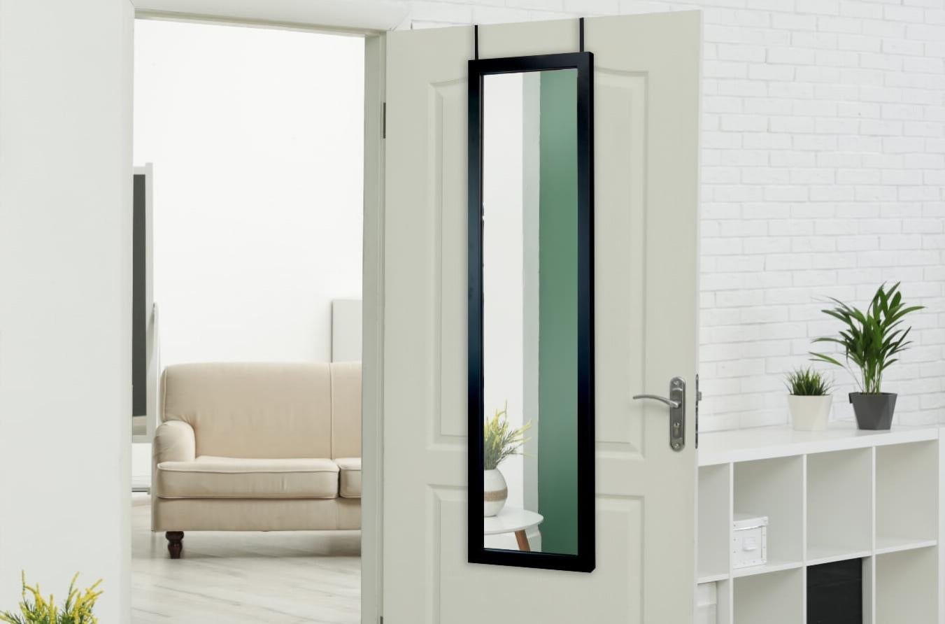 BD ART Specchio da Porta Moderno in MDF Cornice in Legno 36 x 126 cm ...