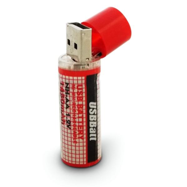 Pile AA économique, rechargeable par voie d'USB | Leroy Merlin