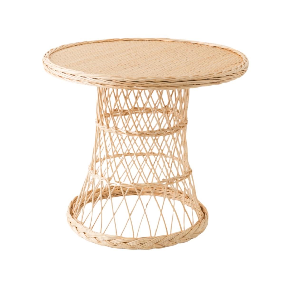 Table en osier GUÉRIDON | Leroy Merlin