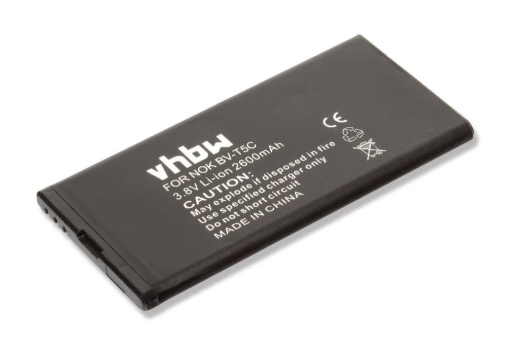 Vhbw Batterie compatible avec Microsoft / Nokia RM-1072, RM-1073 ...