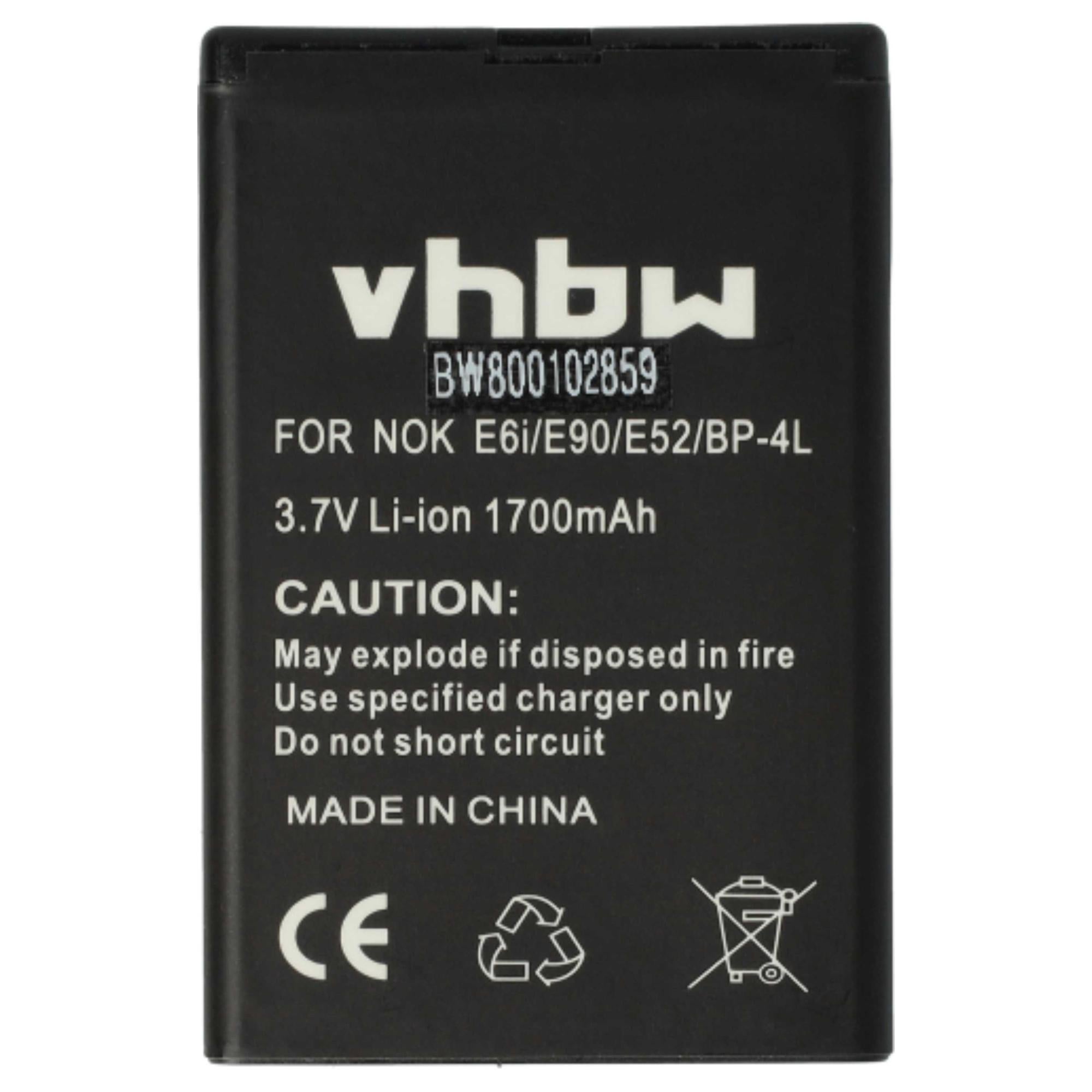 Vhbw batteria compatibile con Nokia N810 WiMAX Edition, N97, RM-683, RM ...