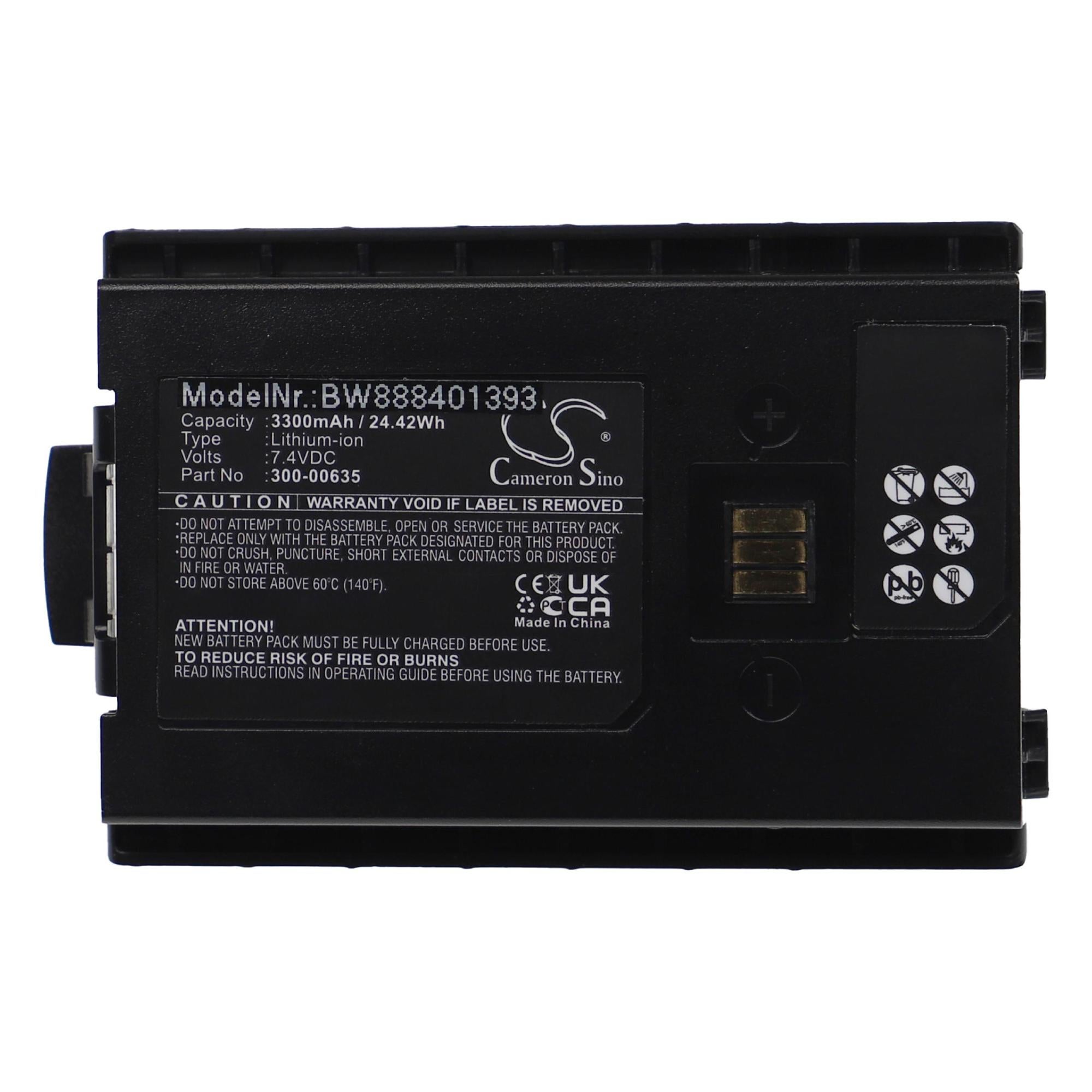 Vhbw batteria compatibile con Simoco-Sepura Tetra STP8000, STP8030 ...