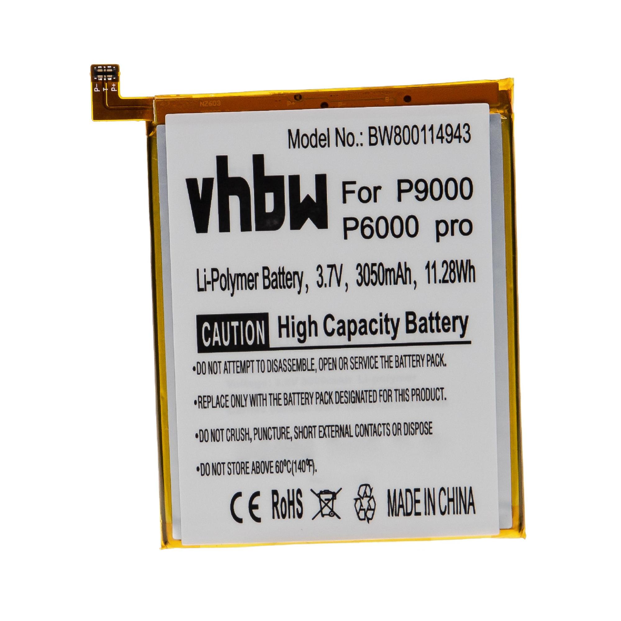 Vhbw Batterie compatible avec Elephone P9000, P9000 Dual Sim LTE, P9000 ...