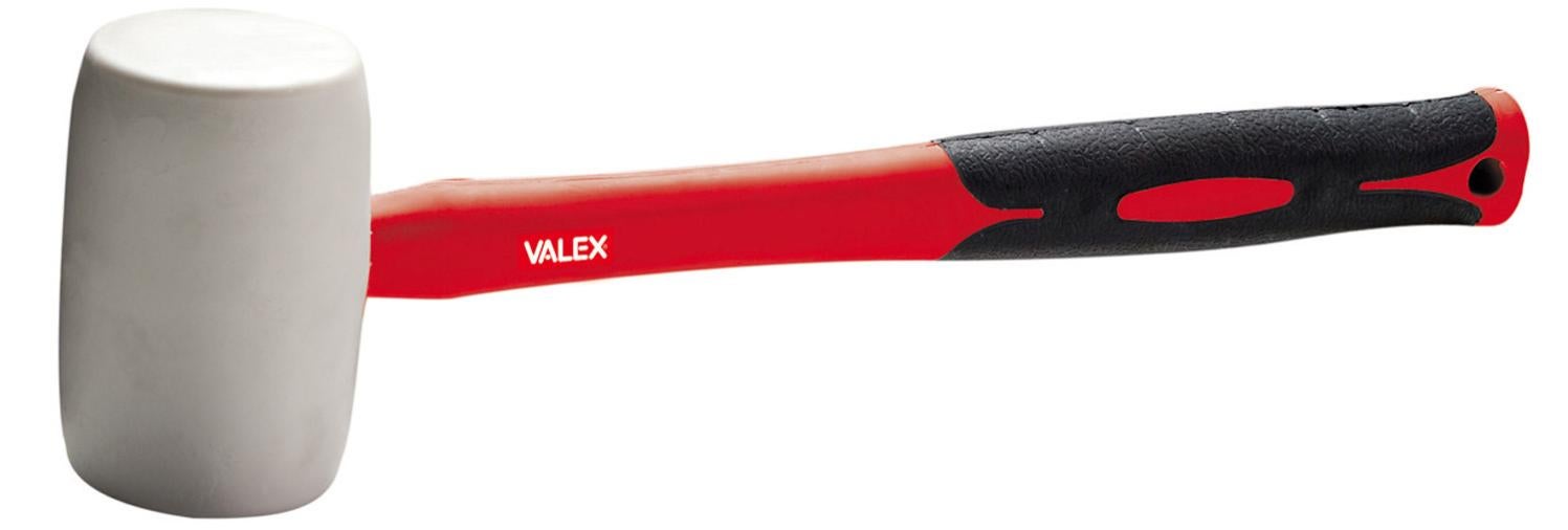 MAZZUOLA CON TESTA IN GOMMA BIANCA/FIBRA | Leroy Merlin