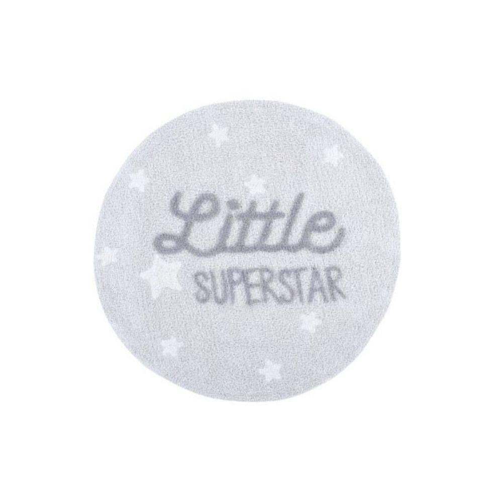 Tapetto in cotone rotondo Little Superstar Ø 120 cm | Leroy Merlin
