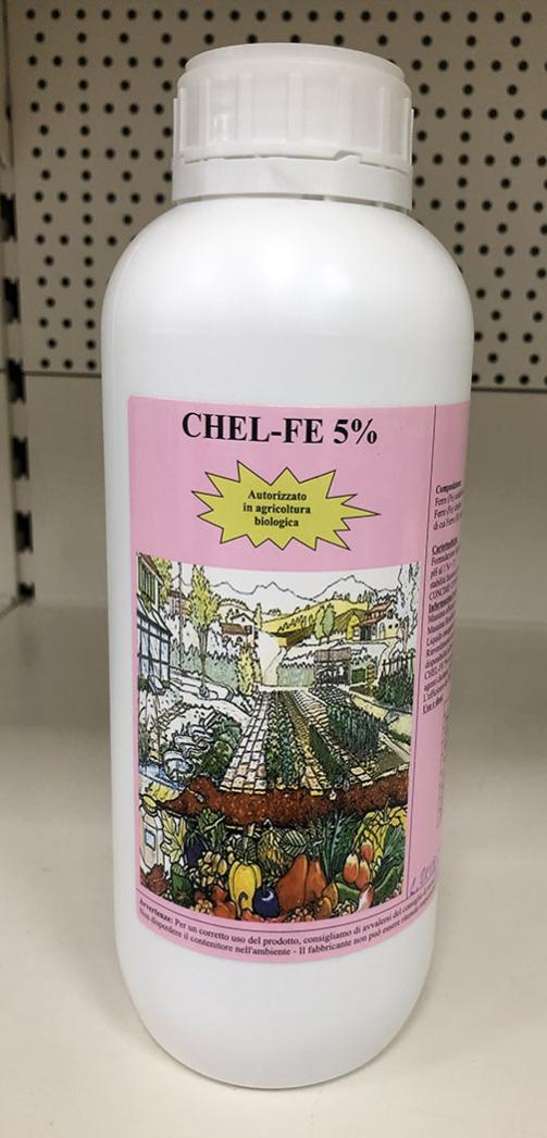 CHEL-FE 5% CONCIME A BASE DI FERRO CHELATO CONSENTITO IN AGRICOLTURA ...