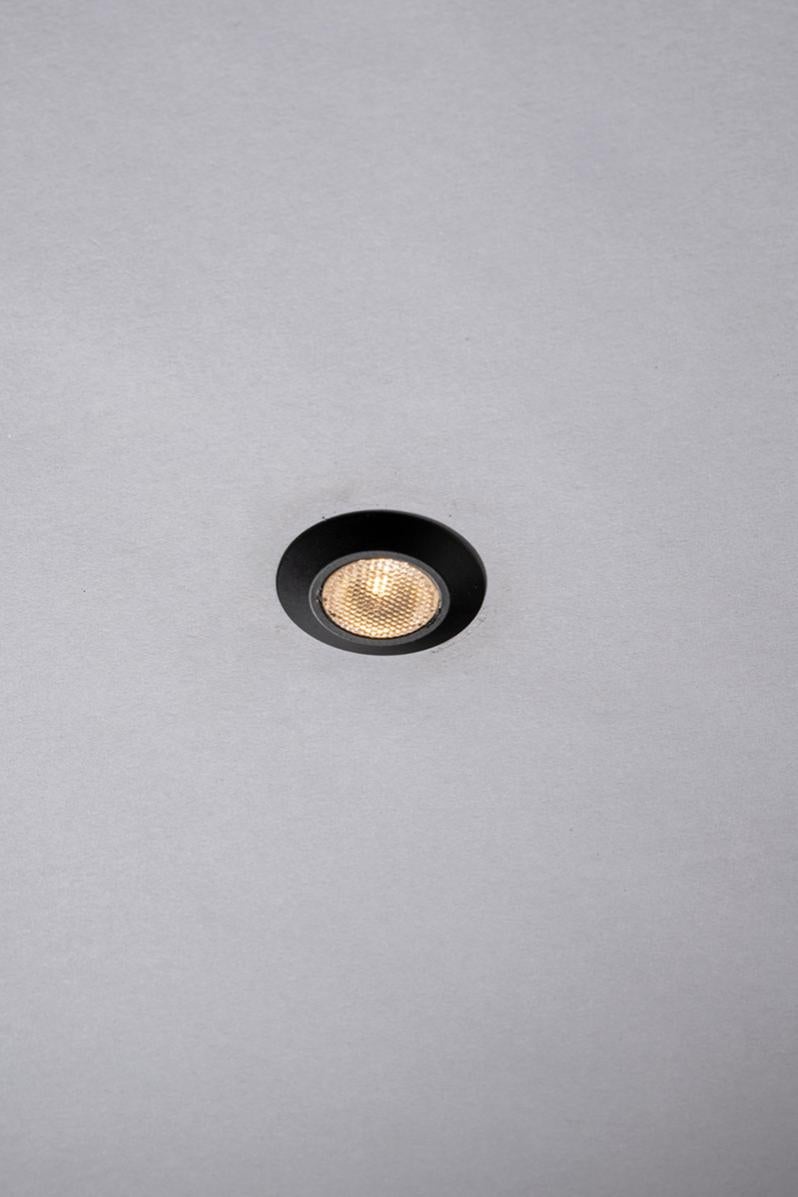 Incasso LED ASSO rotondo in alluminio nero 1W 4000K (luce naturale) | Leroy Merlin
