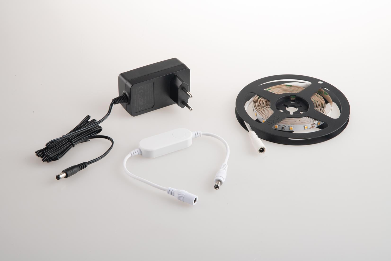 Kit striscia 60 LED 2835 DC24V 19,5W 3000K (luce calda) con funzione Wi ...