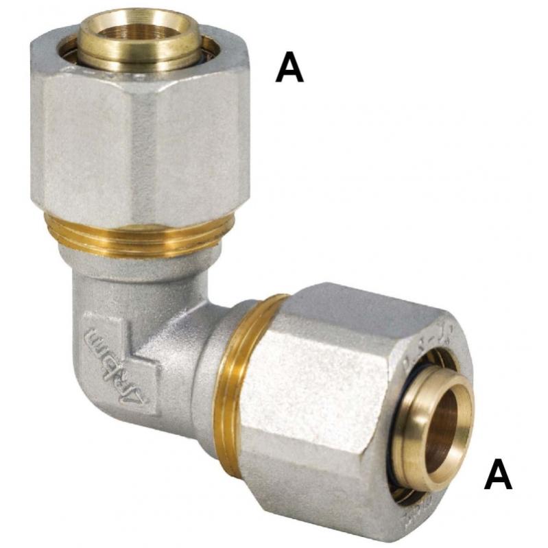 1934 T-FIX Raccordo GOM. INTERM. Ø16x16 19341602 | Leroy Merlin