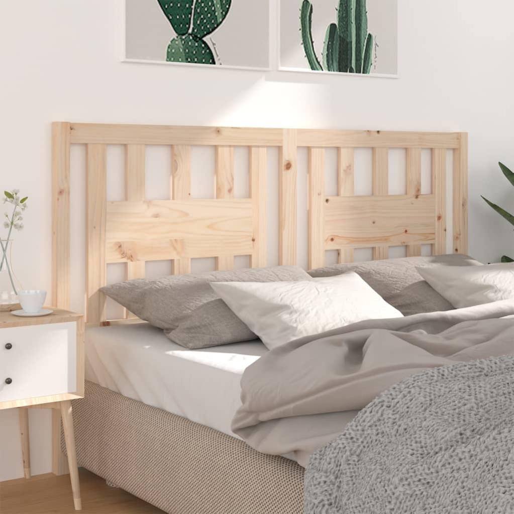 VidaXL Testiera per Letto 141x4x100 cm in Legno Massello di Pino ...