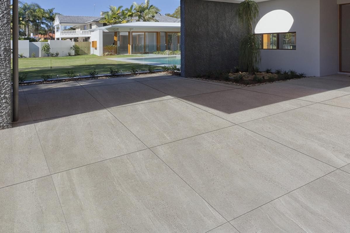 Carrelage effet technique gris - Carrelages 60x60x2 cm 20 mm - ESU 1000 60x60x2 R11 | Leroy Merlin